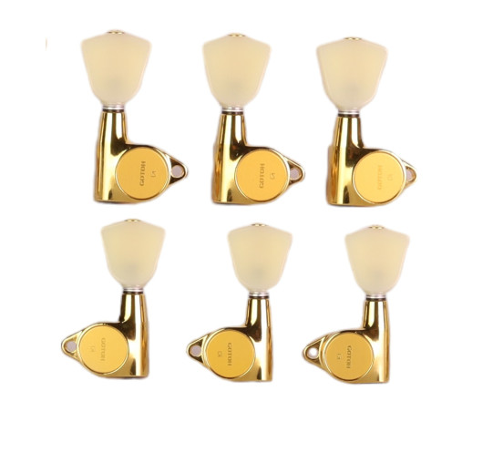 Clavijero Guitarra Acústica/Eléctrica 3+3 Gotoh SG301-P4N-GG | Maderas ...